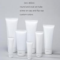 Quality Round soft cosmetic container capacity 3ml to 400ml perfect for packaging for sale