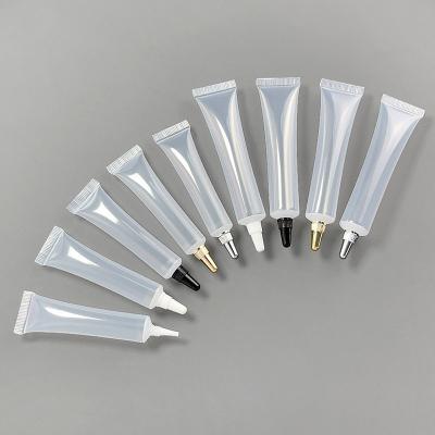 China 10ml 20ml Capacity Cosmetic Plastic Soft Tube with Glossy or Matte Surface Finish for Creams Lotions and Gels Packaging for sale