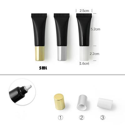 China Flexible And Squeezable Cosmetic Plastic Soft Tube Customizable For Size, Color, Printing, And Shape Recyclable Plastic Beauty Tube for sale
