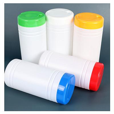 China Custom Color Plastic Wet Wipe Container with Flip Cap Made from HDPE and PP for Wet Wipe Roll Storage for sale