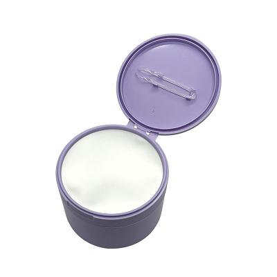 China Plastic Cosmetic Jars with Flip Top Cap Made from PP Material and 83mm Neck Size for Cosmetic pads for sale
