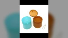 Cosmetic pads and jars
