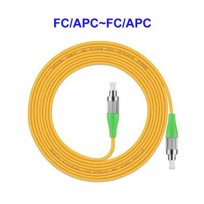 中国 単心の光ファイバケーブルの単一モードのキャリアの等級OS2 FC APCのピグテール 販売のため