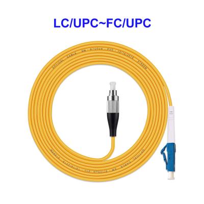 Cina Grado a fibra ottica del trasportatore del centro di singolo modo 1 del cavo di toppa di LC UPC FC UPC in vendita