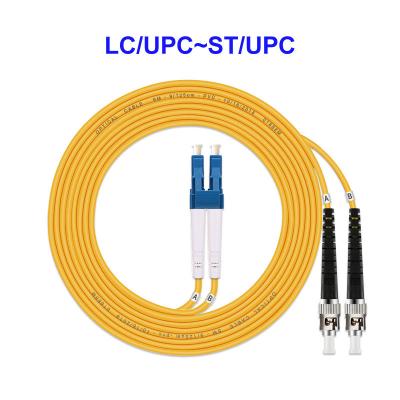 Cina Optical Fiber Cable LC UPC ST UPC Single-Mode 2 Core Carrier-Grade OS2 Pigtail Customization in vendita