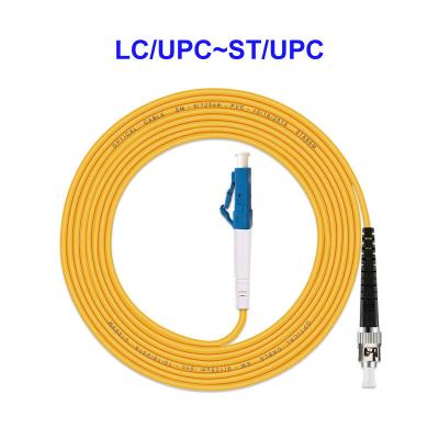 Cina Optical Fiber Cable LC UPC ST UPC Single-Mode 1 Core Carrier-Grade OS2 Pigtail Customization in vendita