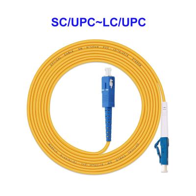 中国 Optical Fiber Cable SC UPC LC UPC Single-Mode Single-Core Carrier-Grade OS2 Pigtail Customization 販売のため