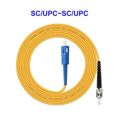 Cina Fiber Patch Cord SC UPC ST UPC Single-Mode Single-Core Carrier-Grade OS2 Pigtail Customization in vendita