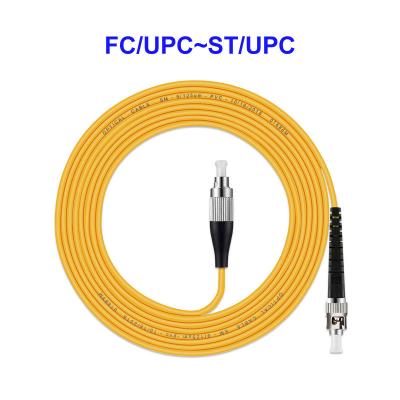Cina Fiber Patch Cord FC UPC ST UPC Single-Mode Single-Core Carrier-Grade OS2 Pigtail Customization in vendita