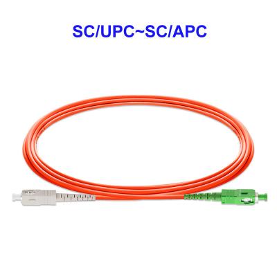 Китай Длина прыгунов 1M 100M многорежимного волокна SC UPC SC APC ориентированная на заказчика продается