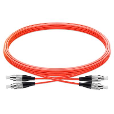 China Cabo de fibra ótica frente e verso multimodo FC UPC de 2 núcleos ao conector de FC UPC à venda