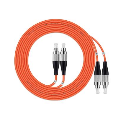 China Cabo de fibra ótica frente e verso multimodo FC UPC de 2 núcleos ao conector de FC UPC à venda