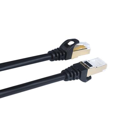 Cina Rete schermata doppio di nylon Jumper Cat 6A del cavo della rete dell'HDPE 1.5m in vendita