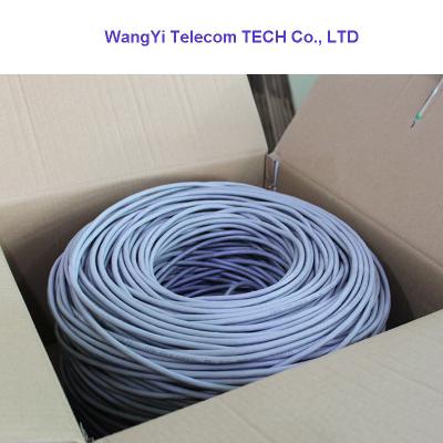 Cina Costruendo la rete schermata cabli il cavo della rete di categoria 6 di twisted pair 8-Core di Cat6a in vendita