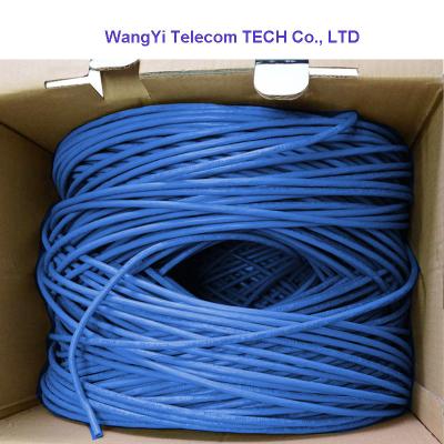 Cina Costruendo la rete schermata cabli il cavo della rete di categoria 6 di twisted pair 8-Core di Cat6a in vendita