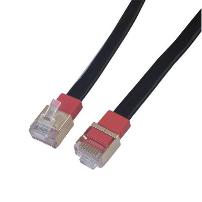 Cina Categoria 7 10 schermo 30AWG del rame del cavo CAT7 di gigabit AOC RJ45 in vendita