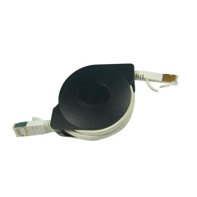 Cina computer portatile portatile 32AWG del cavo ritrattabile RJ45 di categoria 7 di 1.5m in vendita