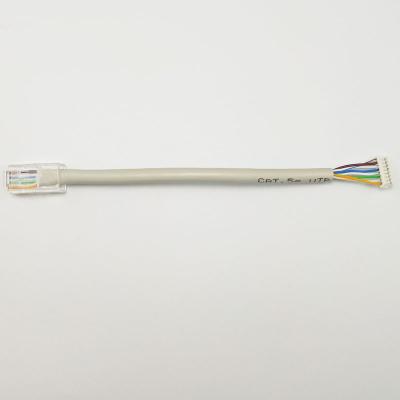 Cina 250MHz 1Gbps Cat6a ha protetto il cavo di Ethernet RJ45 al passo terminale 8P in vendita