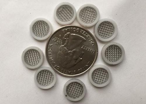 Stainless steel brass wire mesh filter disc