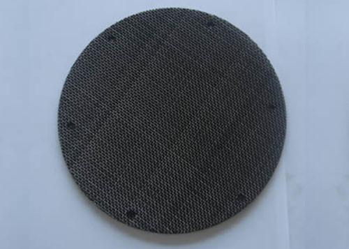Stainless steel brass wire mesh filter disc