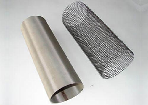 Stainless steel wire mesh cylinder filter tube filter and cone filter