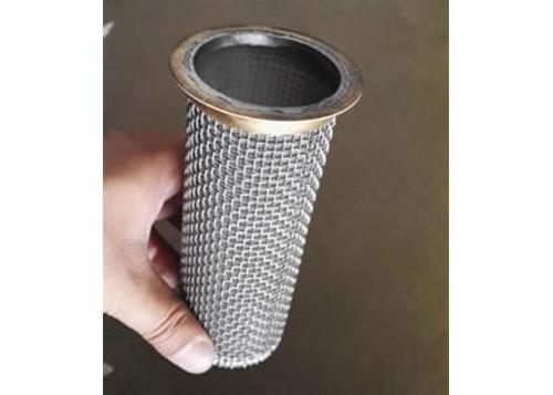 Stainless steel wire mesh cylinder filter tube filter and cone filter