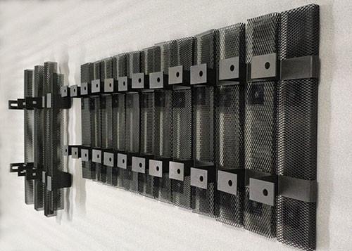 Ruthenium iridium/Iridium tantalum coating Titanium mesh