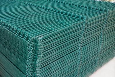 China Quatro curvaram a cerca de segurança galvanizada 50X100mm soldada de Mesh Panel do fio à venda