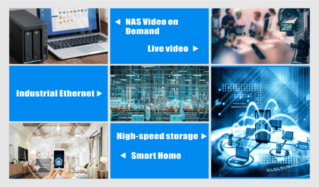 ITI-LINK Cat7A SFTP Ethernet Cable on wooden reel