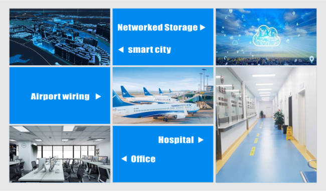 ITI-LINK CAT6A FFTP 23AWG Solid Green Cable PVC