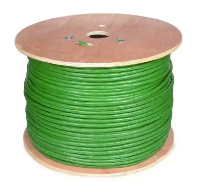 China CAT6A FFTP 23AWG Solid Cable PVC High Speed Data Transfer For Large Networks for sale