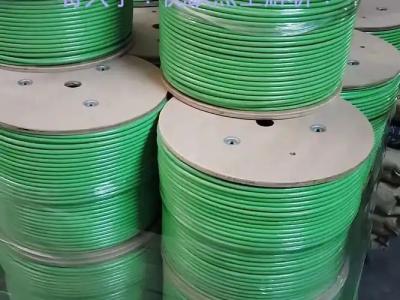 China CAT6A FFTP 23AWG Solid Cable PVC High Speed Data Transfer For Large Networks for sale