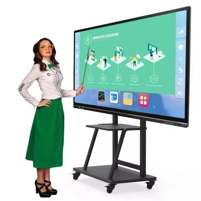Cina Touch screen 4K 85inch del bordo astuto LCD interattivo di Digital multi in vendita