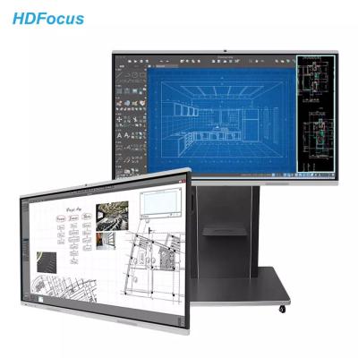 Cina touch screen d'istruzione Smart del bordo interattivo di 4K 55inch per scuola in vendita