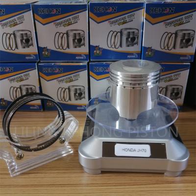 Cina Pistoni durevoli del motociclo di JH70 Honda 47mm CLY DIA Aluminum Silver in vendita