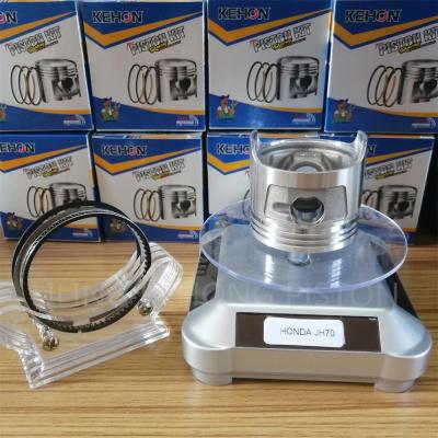 Cina Pistoni durevoli del motociclo di JH70 Honda 47mm CLY DIA Aluminum Silver in vendita