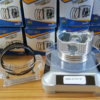 Cina Argento di sostituzione del diametro 52.4x0.8x0.8x1.5mm di PR delle fasce elastiche di ACTIVA 125 India in vendita