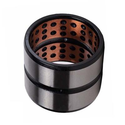 China Surface Hardness 60x75x60cm Arm Bucket Bushing Parts Copper Bronze Bushing For Hyundai Excavator for sale