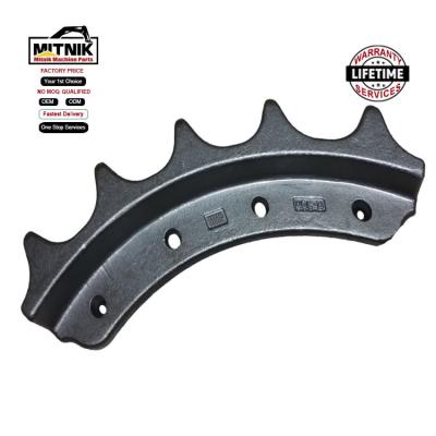 China Casting Chain Drive Sprockets for D6D D6R D6M D6H D68EX Bulldozer Undercarriage Parts for sale