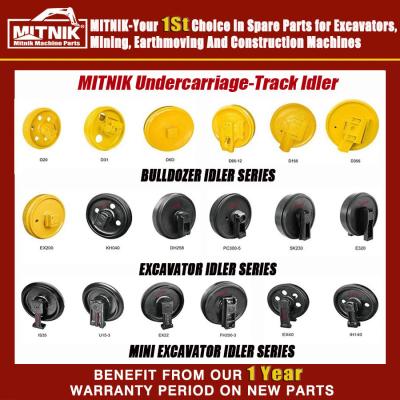 Китай Специализированная передняя группа колес для ZAX870 Track Idler в желтом/черном цвете продается