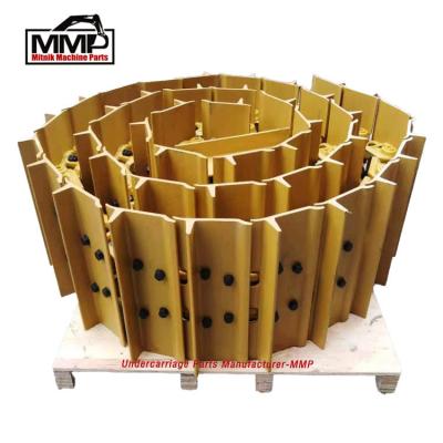 China D155A Dozer Undercarriage Group Track Shoe Link Track Chains para Hitachi Amarelo/Negro à venda