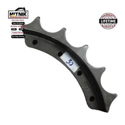 China D7 Dozer Undercarriage Parts Steel Tracks Sprocket Driving Wheel Segment for Hitachi for sale