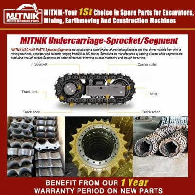 China D7 Dozer Undercarriage Parts Steel Tracks Sprocket Driving Wheel Segment for Hitachi for sale