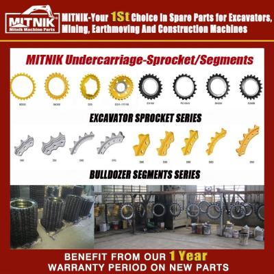 China D7 Dozer Undercarriage Parts Steel Tracks Sprocket Driving Wheel Segment for Hitachi for sale