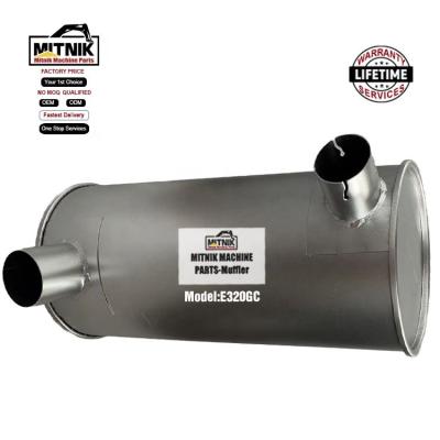 Cina E320GC Muffler per escavatori Silenziatore di scarico per motori diesel con tecnica di fusione da forgiatura in vendita