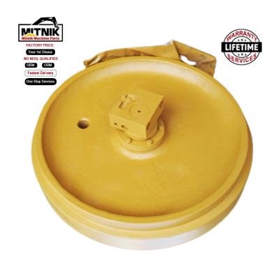 China D38 D375 Front Idler Assy Voor Bulldozer Komatsu Oppervlakhardheid HRC52-58 Geel/Zwart Te koop
