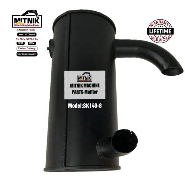 Technique Forging Casting 2 Excavator E320 Silencer Exhaust Muffler Pipes And Accessories