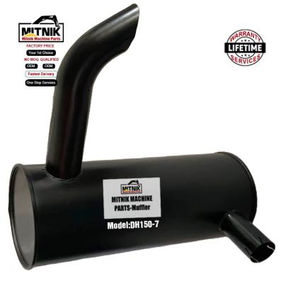 Cina DH220 DH150 DH225 Parti di escavatori e macchine da costruzione Silenziatore Muffler Scarico in vendita