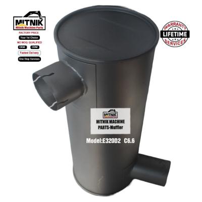 Cina Parti di ricambio per escavatori E320D2 Muffler di scarico con tubi e accessori di altissima prestazione in vendita
