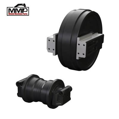 Китай Прочный D60 D85 D155 D275 D355 D375 D475 Бульдозерный рельсовый ролик с кованой обработкой продается